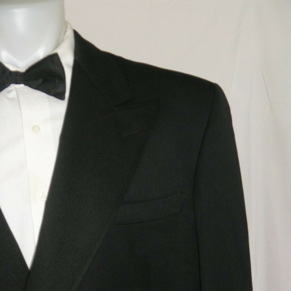 Domeninco Spano | Suits & Blazers | Domenico Spano Bespoke Solid Black ...